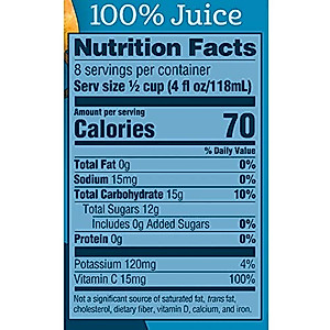 Gerber 100% Pear Juice, 32 FL Ounce (Pack of 6)