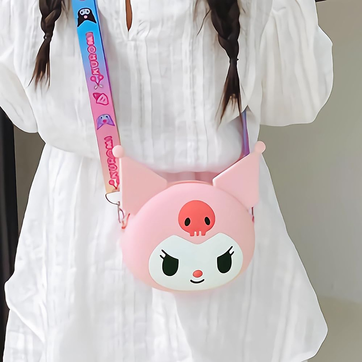 Eiodlulu Mini Cartoon Crossbody Shoulder Bag Kawaii Anime Cute Toy Bag Accessories Coin Purse For Girls Women Teen