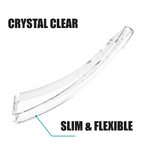 CoverON Designed for Samsung Galaxy S23 Case Clear, Slim Crystal Clear TPU Rubber Flexible Soft Skin Cover Protective Sleeve Fit Samsung Galaxy S23 Phone Case - Transparent