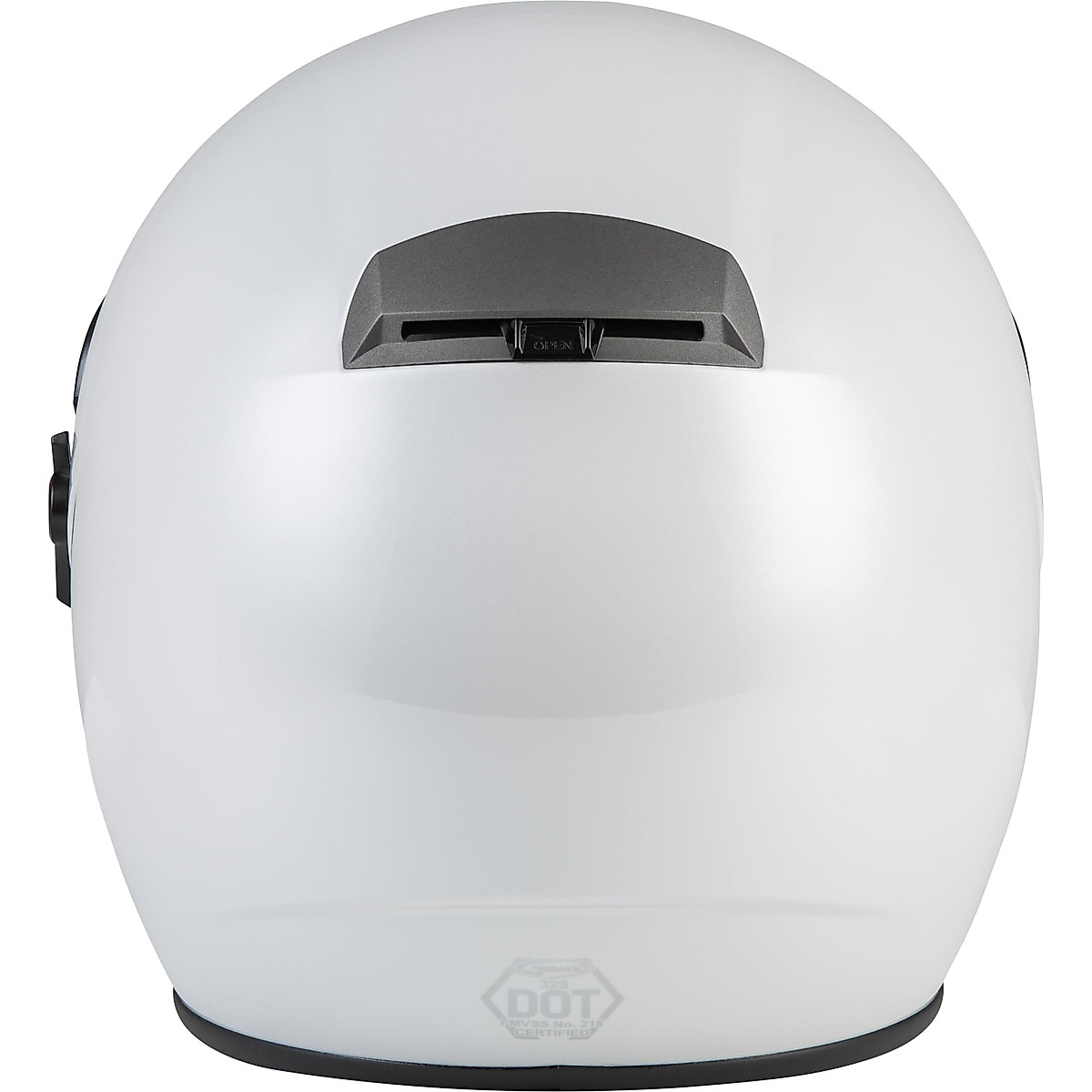 GMAX GM-32 Open-Face Helmet (Pearl White, X-Large) - FMVSS 218 Approved
