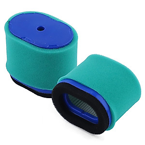 Mtanlo 2 Pack 498596 Air Filter Replace For 5059 690610 697029 OEM Air Cleaner Cartridge with 273356 Pre Filter Fits Lawn Mower Air Cleaner Element