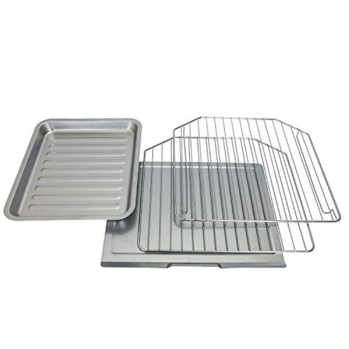 Oster Convection Oven, 8-in-1 Countertop Toaster Oven, XL Fits 2 16" Pizzas, Stainless Steel French Door