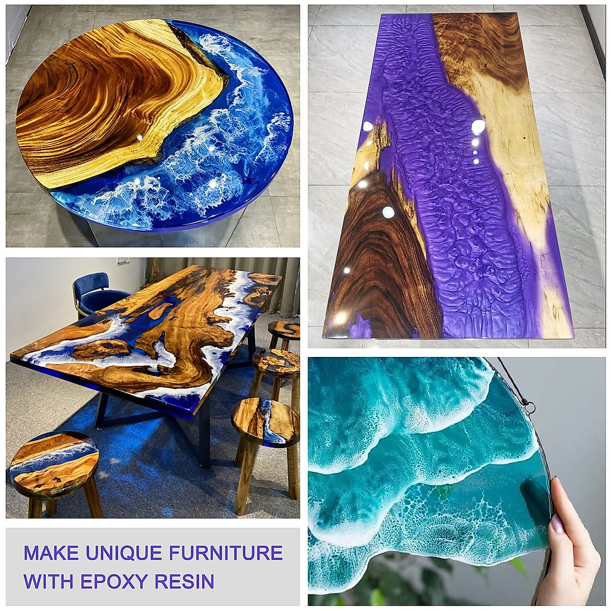 Mica Powder 24 Color 10g Each Pack, Pigment Powder Set for Painting, Nail Polish, Fine Arts, Lip Gloss, Makeup, Bath Bomb, Handmade Soap Making and Epoxy Resin