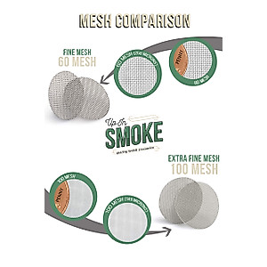 Made in The USA - 50 3/8 Inch (.375") 304 Stainless Steel Premium Pipe Screen Filters