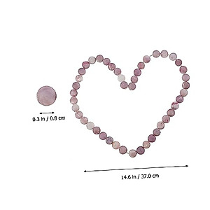 Didiseaon 1 String Necklace Spacer Beads Small Beads Matte Gemstone Beads Slap Bracelets for Jewelry Accessories Jewels for DIY Supplies DIY Accessories Kit Round Beads Beaded Girl