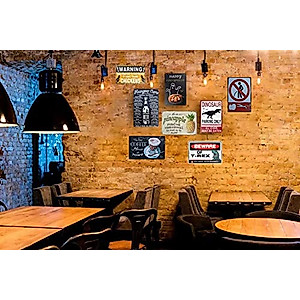 Dsoluuing Bar Signs for Home Bar Funny Bathroom Hit A Deer Sign Retro Room Decor Metal Sign Funny (Size : 20X30CM)