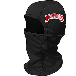 Backwoods Ski Mask Lettering Balaclava Cap Full Face Mask Cool Graphic Face Cover Snowboarding Cycling Unisex Balaclava (Black)