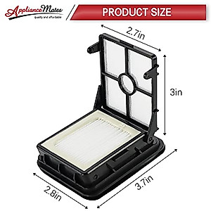 6 Pack Cross Wave Pet Pro Filter Replacement Parts for Bissell Crosswave Pet Pro Multi-Surface Vacuum Cleaner 1785 1785A 2211W 2306A 2328 2554 2304P 2554A 2210V 2590 2305 1785W Replace 1608684