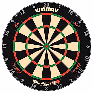 Winmau Blade 6 Triple Core Professional PDC Dartboard with Official Tournament Specifications