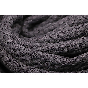 RIIQIICHY Winter Scarfs for Women Cold Weather Chunky Knit Scarf Warm Thick Black Scarf Long Large Oversized Scarves