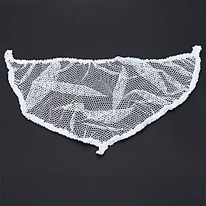 Cabilock Animal 2pcsset Elastic Corner Hammock Organizing and Removable Net for Xxcmwhite Animal Stuffed Pet with Displaying Cord Plush