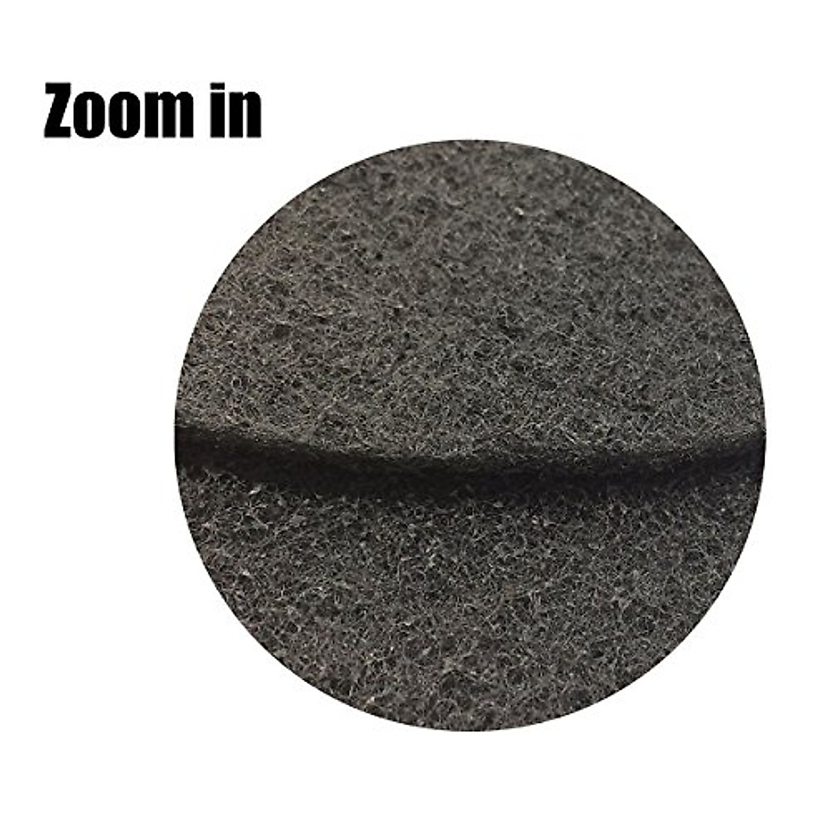 12 Pack Charcoal Filters for Kitchen Compost Bin Pail Replacement Filter Countertop Home Bucket Refill Sets, Round