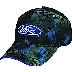 Outdoor Cap Men's Ford Camo Cap, Kryptek Neptune, One Size