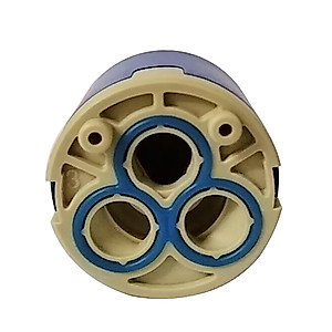 35mm Flat Basement Ceramic Faucet Cartridge, Replacement Part for Kitchen Faucet, Bathroom Faucet and Basin Faucet, RULIA RB2027