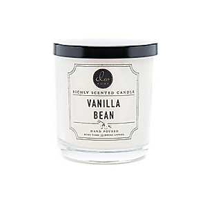 DW Home Decoware Richly Scented Candle Medium Single wick 9.69 oz ---- Vanilla Bean
