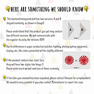 20Pcs Multi-Color Pastel Rainbow Paper Honeycomb Balls Fans Decoration Kit for Colorful Ceiling Decor Candy Birthday Party Baby Bridal Shower Wall Room Backdrop Decor Wedding Party Supplies