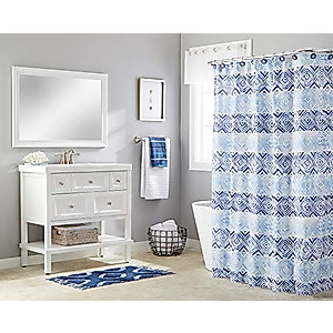 SKL Home by Saturday Knight Ltd. Kali Diamond Rug, Midnight Blue