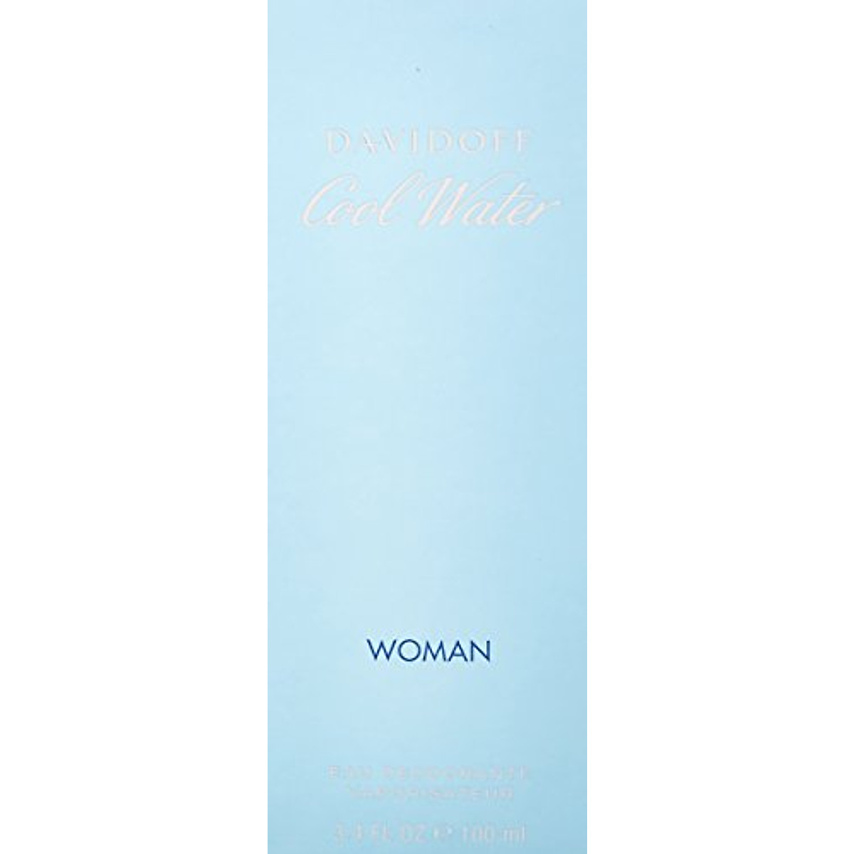 Cool Water by Zino Davidoff | Eau de Deodorante | Fragrance for Women | Ocean Breeze and Sea-Water Scent | 100 mL / 3.4 fl oz