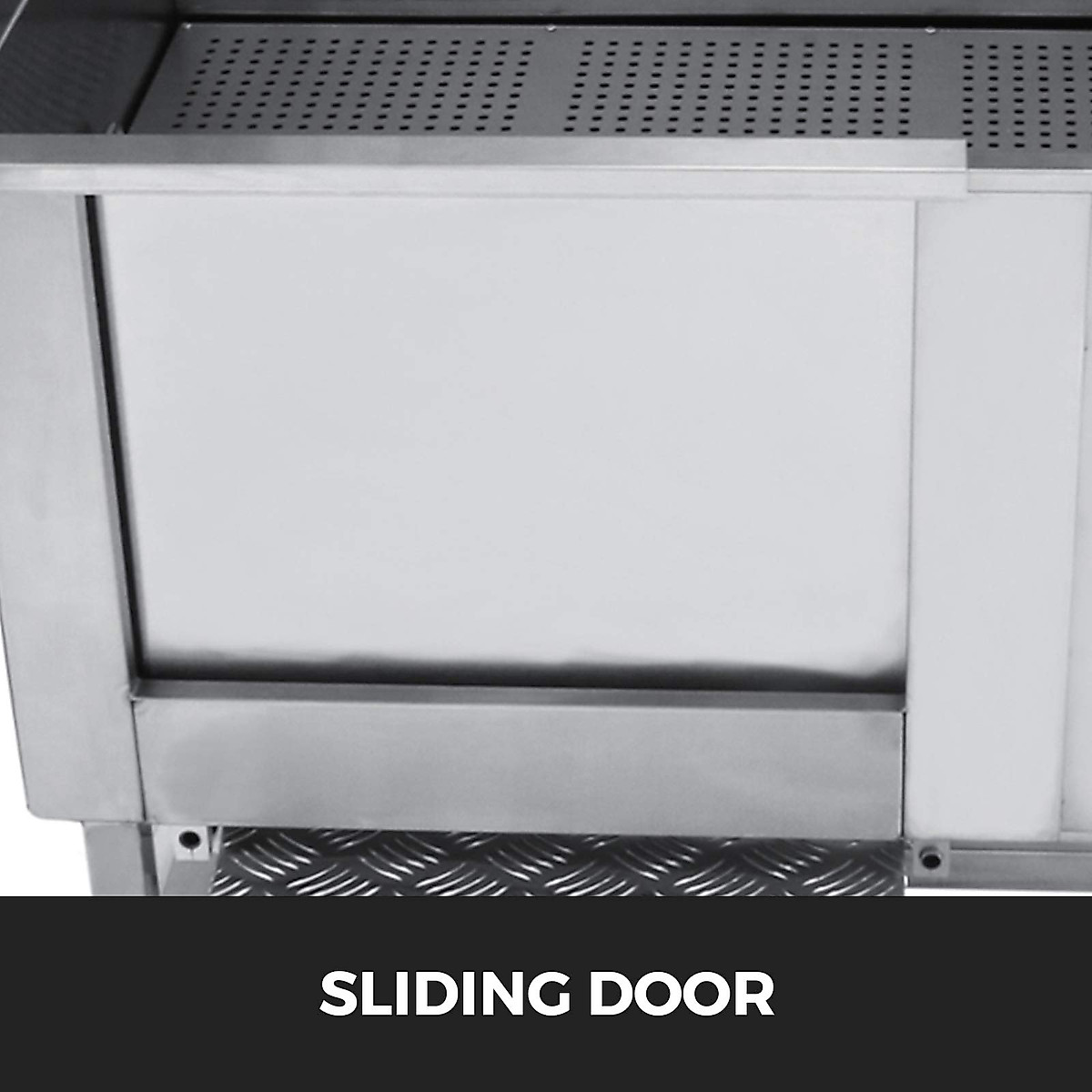 VEVOR 62 inch Professional Dog Grooming Tub Stainless Steel Pet Bathing Tub Large Dog Wash Tub with Faucet Walk-in Ramp Accessories Dog Washing Station Pet Bath Tub