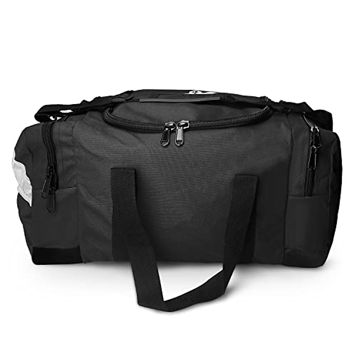 ASA TECHMED Large EMT First Responder Trauma Medical Bag Empty for Home 21x12x9 Inches, Office, School, EMTs, Paramedics, First Responders, Black