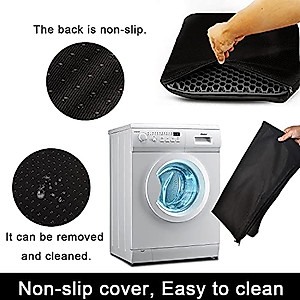 Gel Seat Cushion, Cooling seat Cushion Thick Big Breathable Honeycomb Design Absorbs Pressure Points Seat Cushion with Non-Slip Cover Gel Cushion for Office Chair Home Cars Wheelchair