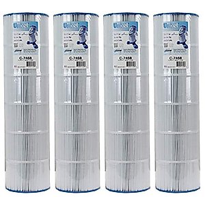 Unicel C-7468 Swimming Pool Filter Replacement Cartridge for Jandy CL460 (4 Pack)