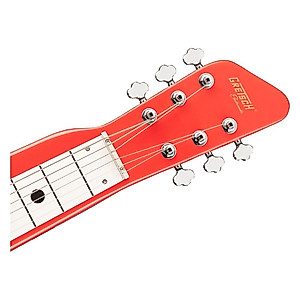 Gretsch G5700 Electromatic 6-String Right-Handed Lap Steel Electric Guitar with Gloss Finish and Mahogany Body (Tahiti Red)