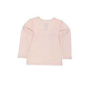 Isaac Mizrahi Loves Sesame Street Elmo Toddler Baby Long Sleeve T-Shirt Tee (4T, Light Pink)
