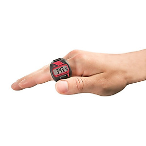 SC SPORTCOUNT 200 Lap Counter Timer - Waterproof Swimming and Running Tracker Counts Total Laps, Elapsed Time, Split Time, Average Laps and More