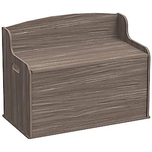 KidKraft Fill with Fun Toy Box- Wooden Toy Box Bench - Gray