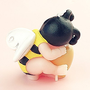 Bee Baby Honey Birthday Candle Cake Topper Candle for Baby Shower Favors Party Decoration