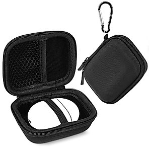 Linkidea Earbuds Case Compatible with Google Pixel Buds Pro 2, Pixel Buds A-Series, Pixel Buds Pro Bluetooth Ear Buds, Replacement Hard Shell Travel Carrying Bag with Cable Storage (Black)