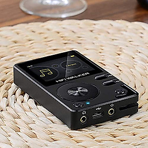 HIFI WALKER H2, High Resolution MP3 Player with Bluetooth, DSD DAC, HiFi Portable Digital Audio Player Lossless Hi Res Music Player with 64GB Memory Card, Support Up to 256GB