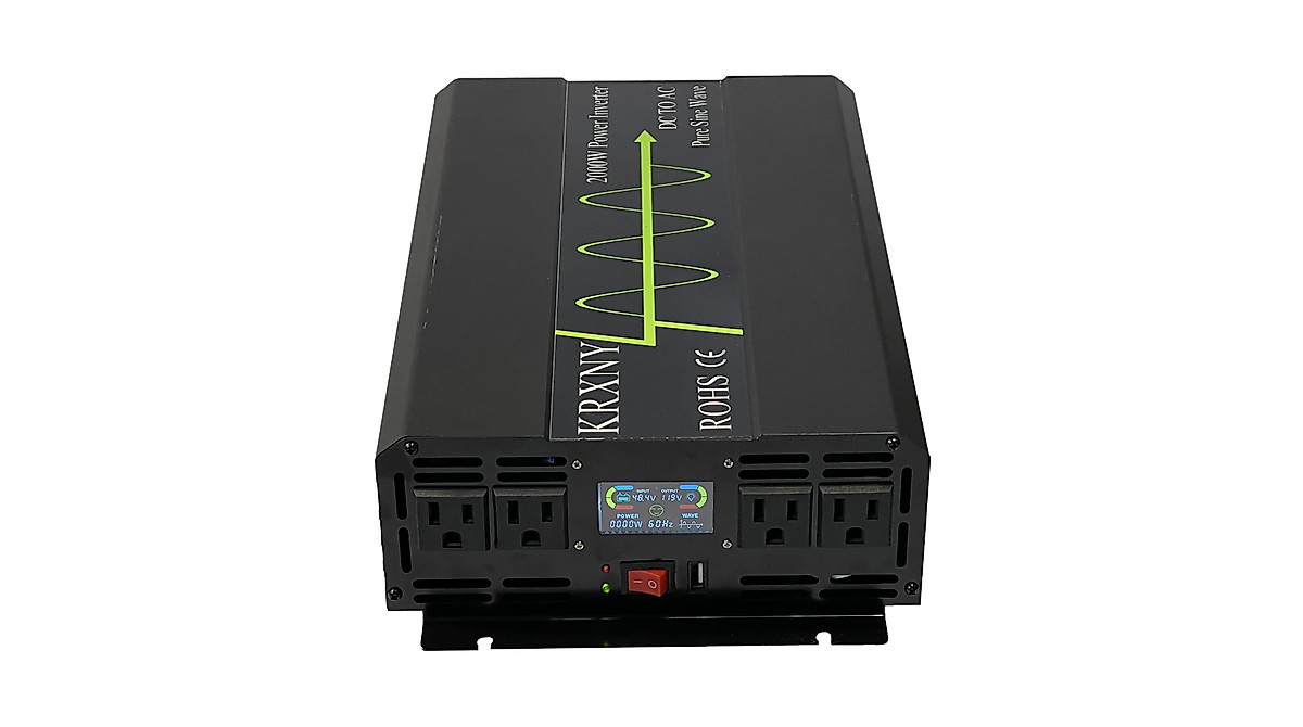 KRXNY 2000W Off Grid Pure Sine Wave Inverter