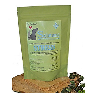 Dr Becker's Stress/Calming Solution Bites Treats - Natural Supplement for Dogs