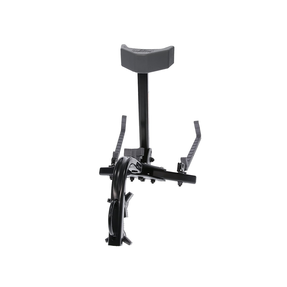 Hawk Kwik-Grab Crossbow Stand | Portable Folding Lightweight Universal Fit Archery Hunting Accessory Crossbow Holder | Treestand Adaptor Bracket, U-Bolt & Connection Knobs Included