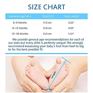 CoKate Baby Boys Girls Soft Plush Slippers Bear PAW Animal Boots Toddler Infant Crib Shoes Winter House Shoes (12-18 Months, Dark Pink)