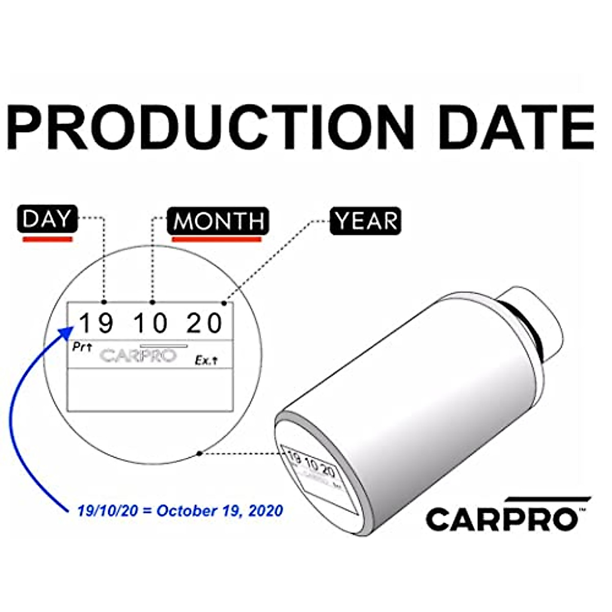 CARPRO UltraCut - 250ml - Extreme Cut Compound, Low Dusting, Minimal Hazing, for Rotary or DA Polishing with Long Work Time