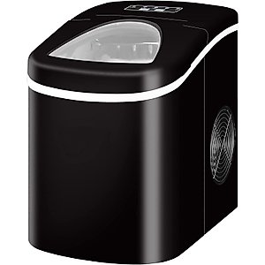 EJFC 26lb. Portable Countertop Ice maker, Black