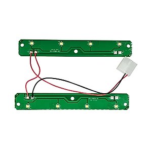 W11043011 W10866538 (Natural white light) Compatible with Whirlpool Kenmore Maytag Fridge Refrigerato LED Light(Note: This project only contains PCB light board, without shell)