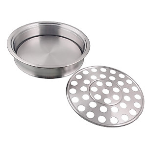 Stainless Steel Communion Tray Set and Bread Plate Set