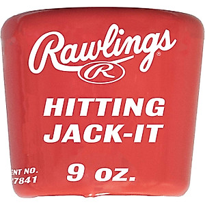 Rawlings | HITTING JACK-IT Bat Weight | 9 oz, Red