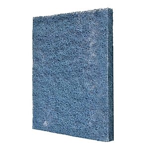 CoreCarbon Natural Fiber Hog Hair Furnace Door Filter for Mobile, Manufactured and Modular Homes (19-1/2 x 28), Blue