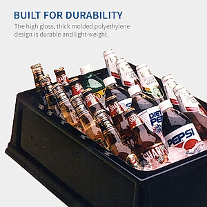 Lakeside Manufacturing 296 Food Service Iced Display Insulated Beverage Bin, Plastic