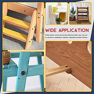 Hilitchi M6 Black Hex Socket Head Screws Bolts Barrel Nuts Hardware Assortment Kit for Crib Baby Bed Furniture Cots and Chair (M6×65-12PCS)