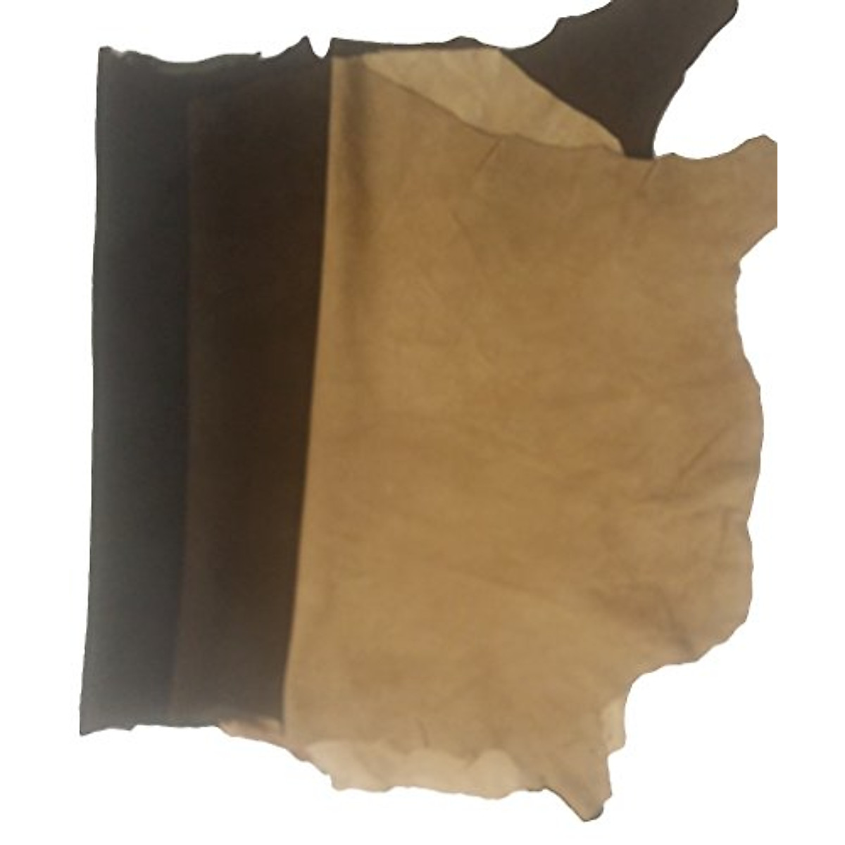 REED© LEATHER HIDES - WHOLE SUEDE SKIN 7 to 10 SF (Suede - Tan)