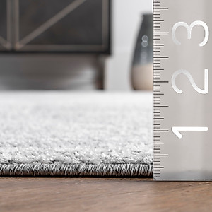 nuLOOM Thomas Paul Power loomed Octopus Area Rug, 9x12, Grey