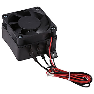 Fdit PTC Car Fan Air Heater for Small Room Space (12V 100W)