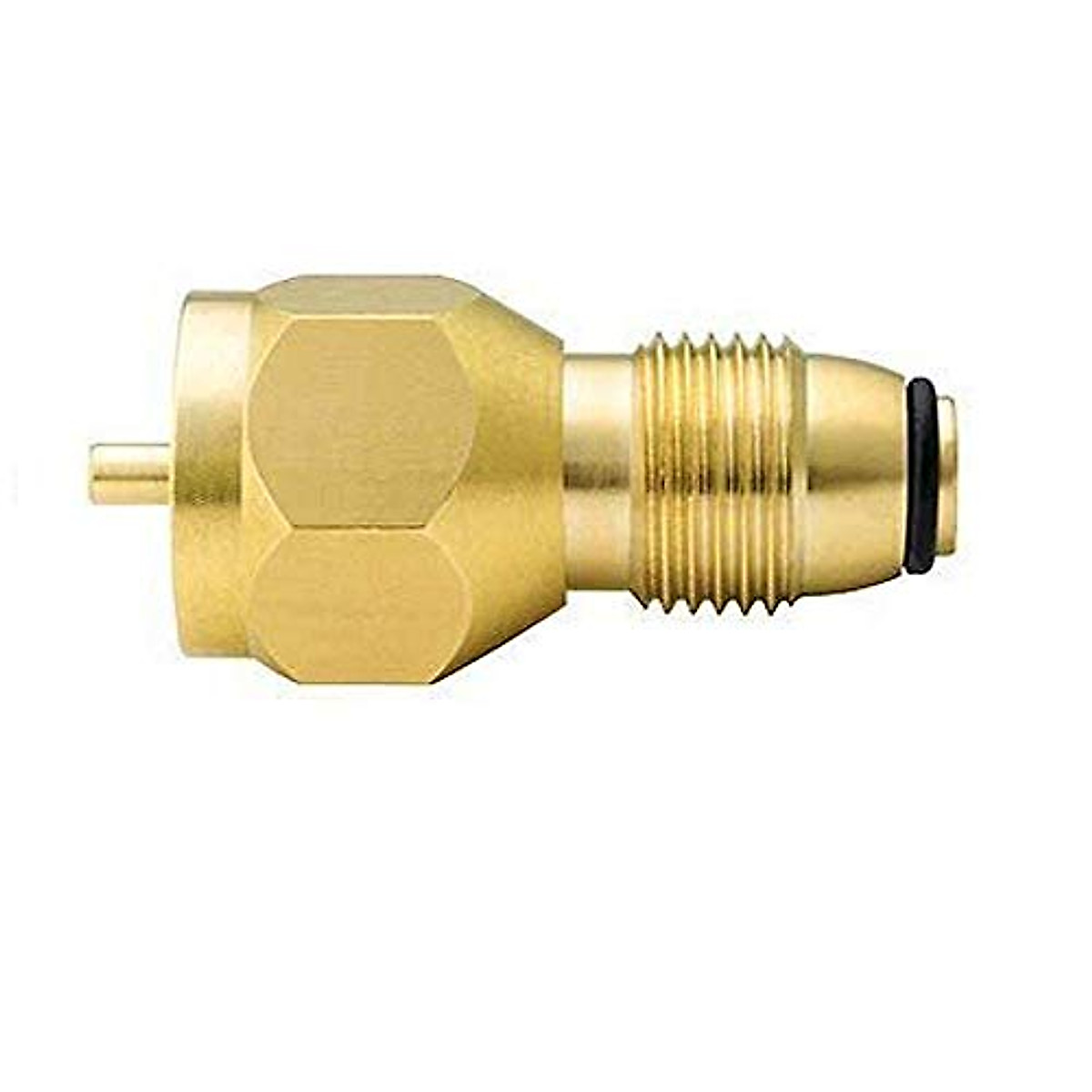 YOUHO Propane Tank Adapter Universal Safest Propane Refill Adapter for Throwaway Disposable Bottle - 100% Solid Brass Regulator Valve Accessory for All 1 LB Tank Small Cylinders