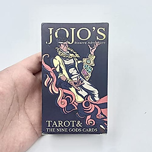 Jojos Bizarre Adventure Tarot Cards 53 PCS Cosplay Props Board Game Props Gift